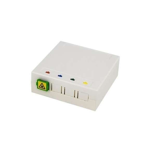 Tetradis : PTO₂ mural avec raccords et pigtails SC/APC